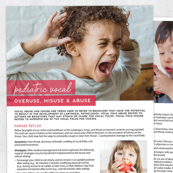 Pediatric Voice Archives – Therapy Insights