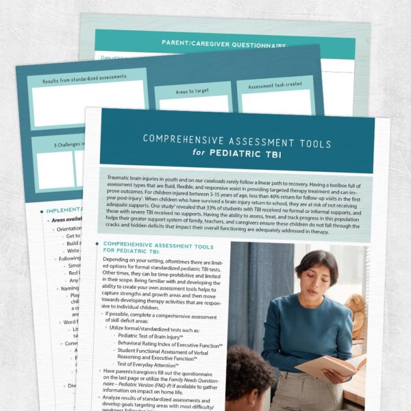 Pediatric Brain Injury Archives – Therapy Insights