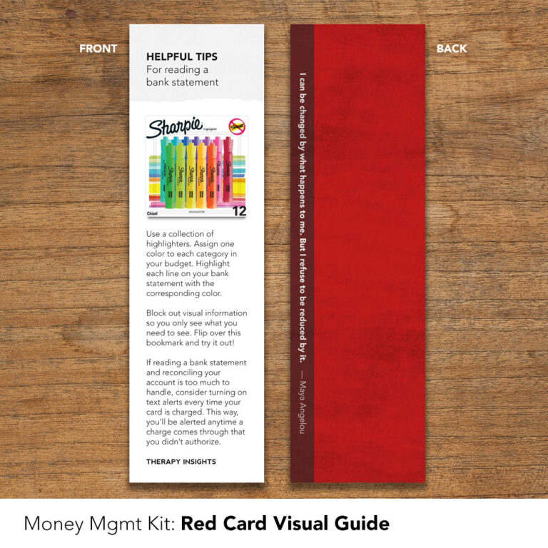 Money Management Kit – Therapy Insights