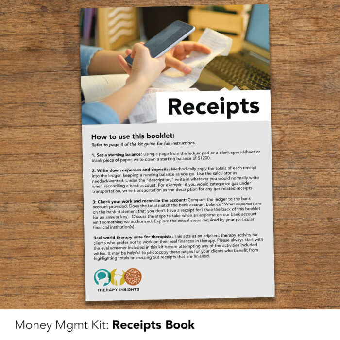 Money Management Kit – Therapy Insights